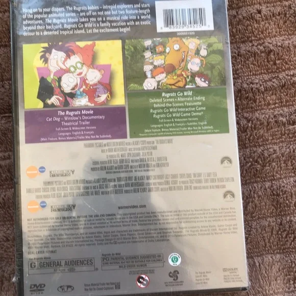 The Rugrats Movie Dvd Ratjetoe De Rugrats Film DVD DVD LastDodo